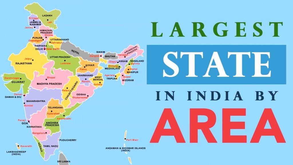 Which is the Largest, Second Largest, and Smallest State in India ...